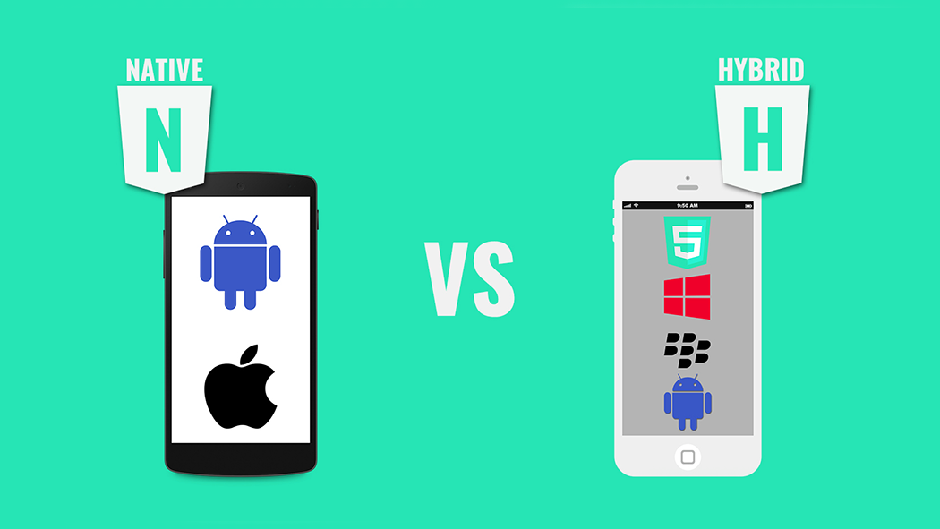 Difference between Native & Hybrid App Development | WeeTech Solution ...