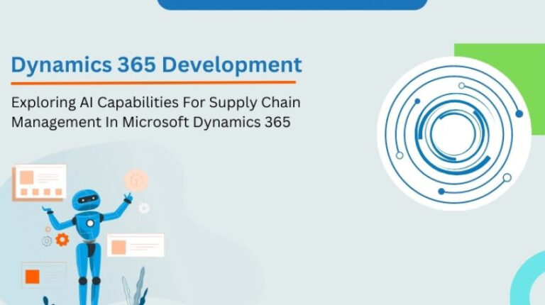 AI Capabilities for Supply Chain in Microsoft Dynamics 365 AI Capabilities for Supply Chain in Microsoft Dynamics 365