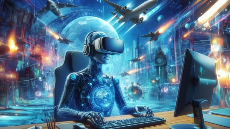 AI-Enabled Virtual Reality (VR) Experiences in 3D Games