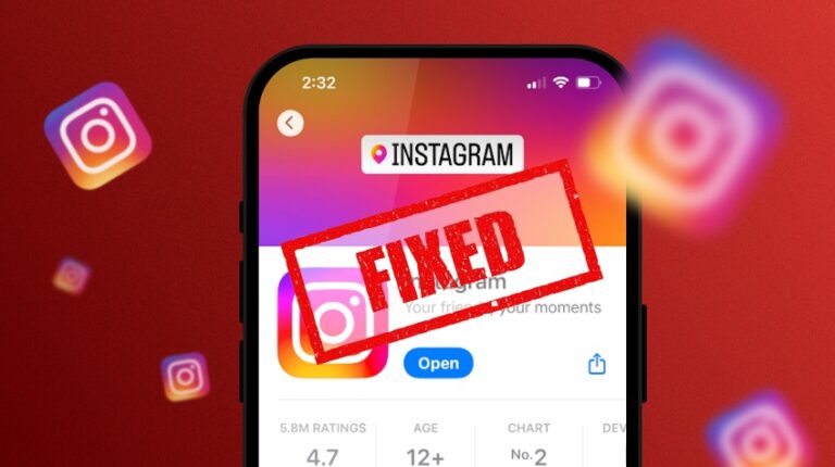 Instagram Not Working on Windows/Mac and Android/iPhone