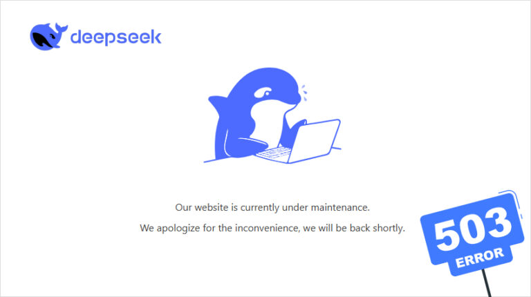 Ways to Fix DeepSeek ‘503 Service Temporarily Unavailable' Error for Free and Paid
