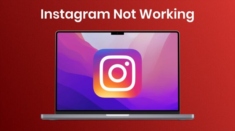 Instagram Not Working on Windows/Mac and Android/iPhone