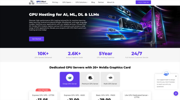 Top 10 GPU Server Hosting Providers for 2025