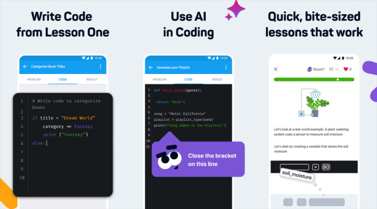 5 Best E-Learning Mobile Apps for Coding in 2025